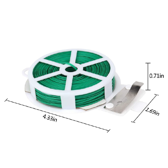 Twist Tie Wire Roll With Cutter - 50 Meter Cable Roll With Cutter ...